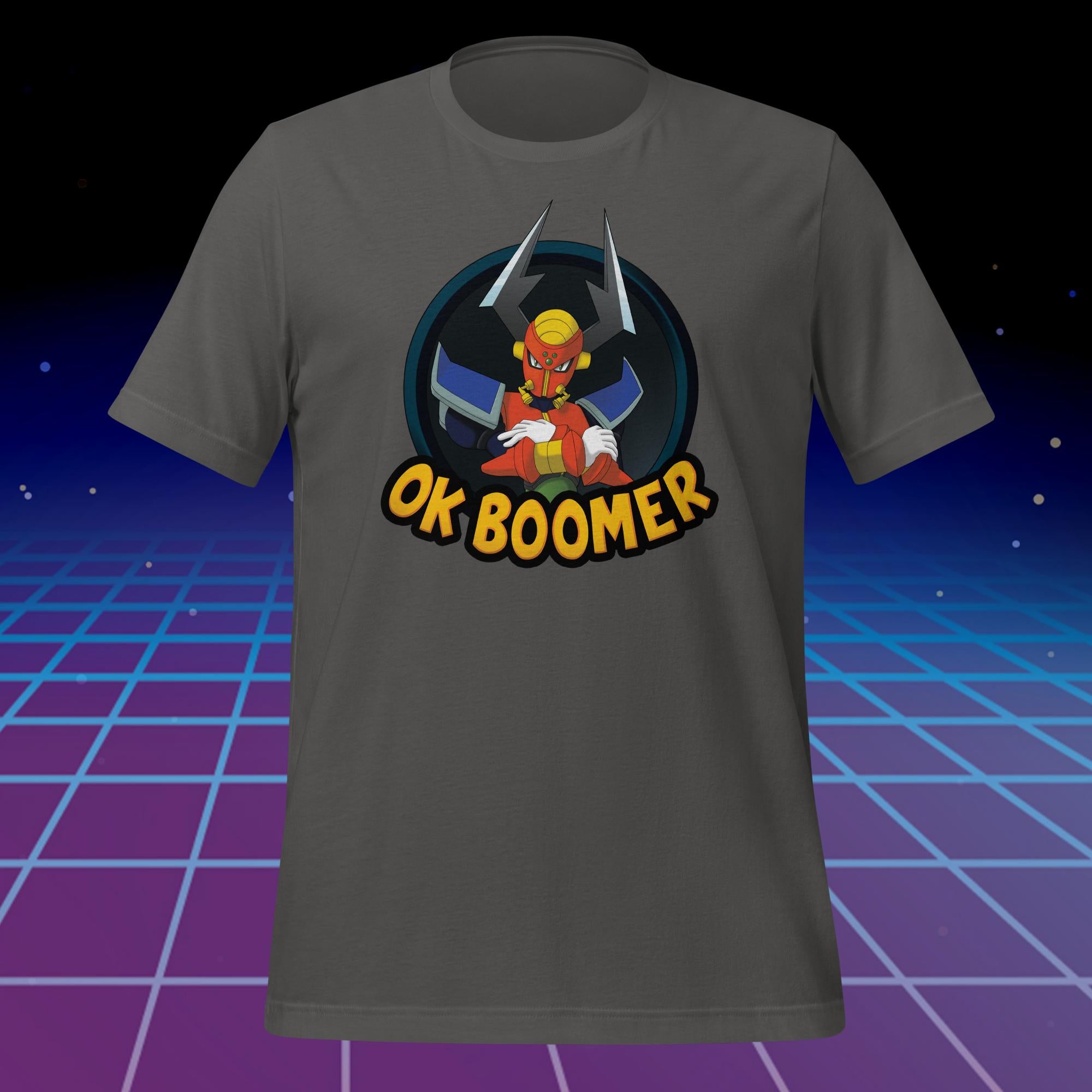 Mega Man X-Inspired Apparel - OK Boomer [T-Shirt] | Retrograde Gaming ...